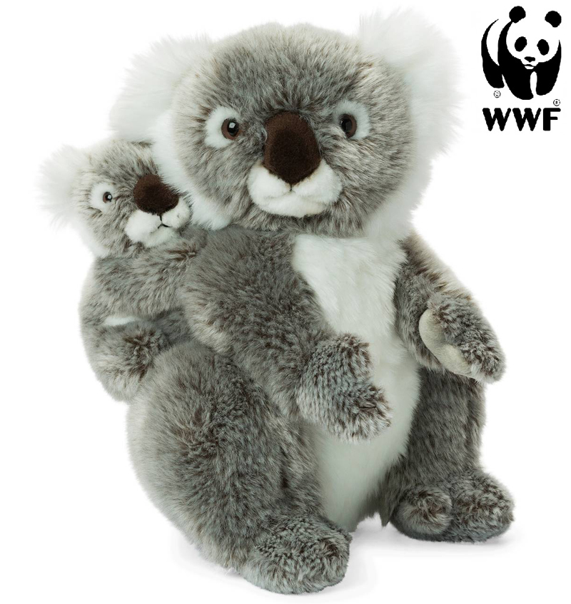 Koala med baby - WWF (Världsnaturfonden) | Doppresenter.se